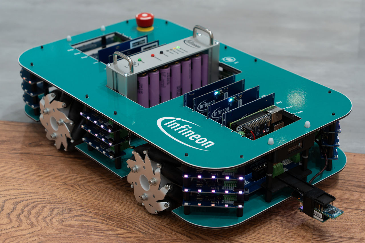 Robotics development platform: Infineon Mobile Robot (I | Infineon ...