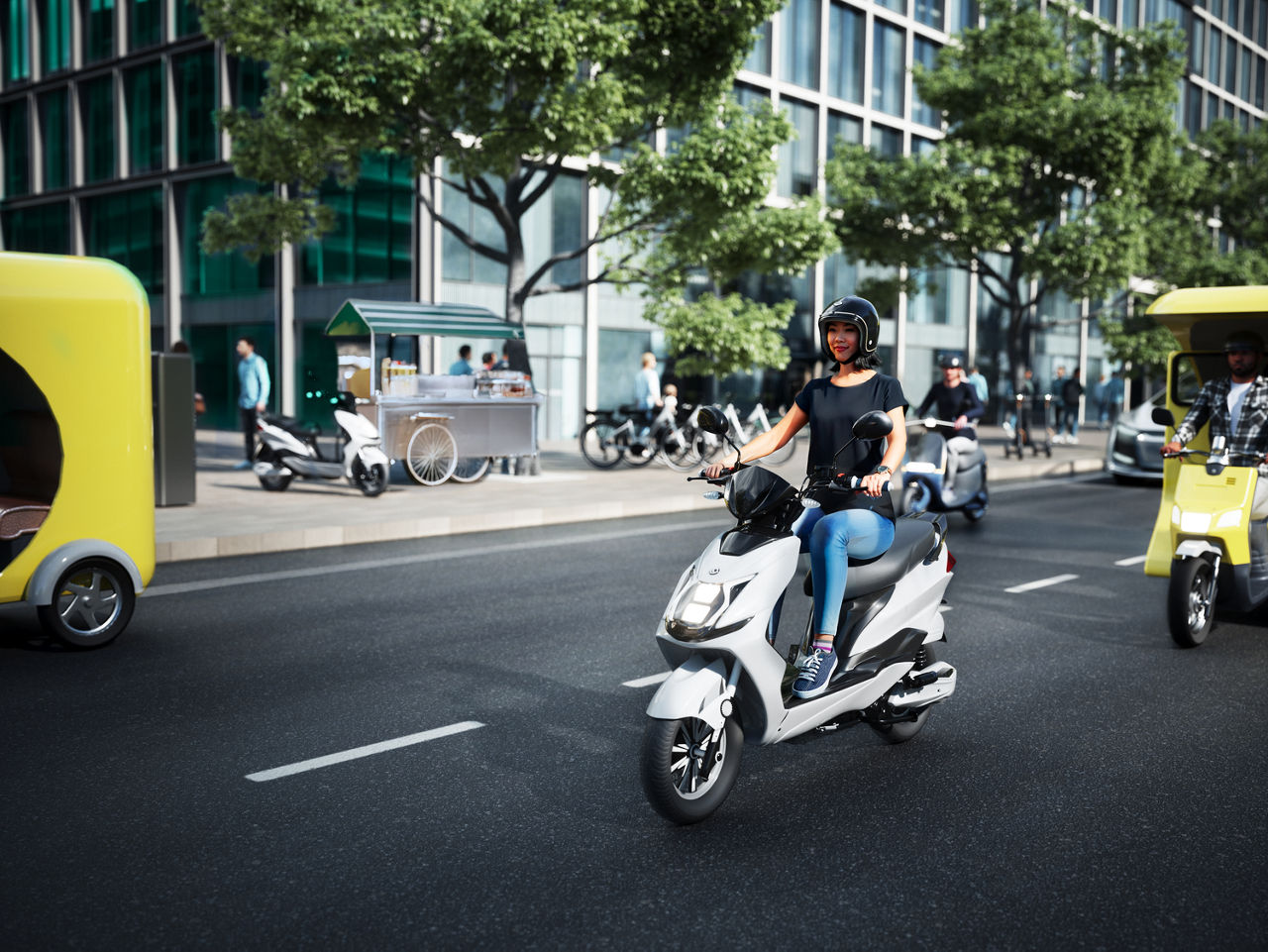 Two- & three-wheeler solutions | Infineon Technologies